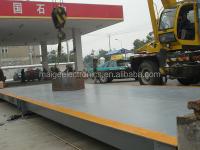 China 100 ton 150Tons vehicle weighing digital electronic truck weigh bridge Wagon Balance Weighing System for sale