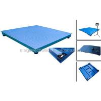 China carbon steel 1ton 2 ton 3 ton 4 ton 5 ton platform floor scale floor industrial weighing scale platform scale for sale