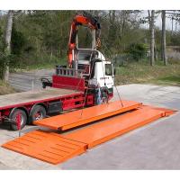 China 3m*7m 50Ton portable movable Truck Scale Weighing Weighbridge Electronic Weight Bridge for sale
