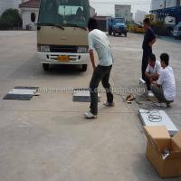 China Dynamic Portable Moveable Truck Wheels Axle Load Scale Truck Weighing Scale for Sale for sale