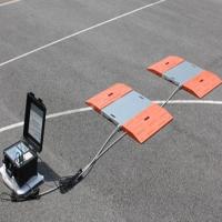 China portable electronic car axle scales for highway 60t portable car weighing axles weighting scales for sale