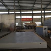 China Checker Plate Truck Scale 3*18m (SCS-100T) Weighbridge Surface Mounted With Steel Ramp for sale