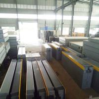 China Checker Plate Truck Scale 3*18m (SCS-100T) Weighbridge Surface Mounted With Steel Ramp for sale