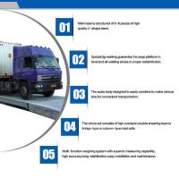 China 100 ton Vehicle Weighing Scales Digital Electronic Truck Scale Weighbridge System with Printer for sale