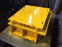 China Customs Concrete Hollow Bricks Block Making Steel Mould for sale