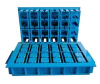 China Steel Cement Concrete Brick Block Making Machine Moulds Molds for sale