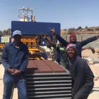 China QT12 Strong Concrete Brick Block Making Machine Machinery Machine QT6  QT18  Finger Car Full Automatic Line for sale