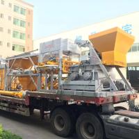 China QT12-15 Paver Curbstone Interlocking Paving Hollow Brick Block Making Machine Automatic Concrete Block Making Machine for sale