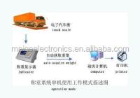 China Weighbridge software Weighing Management Software for Truck Scale Weighing for sale