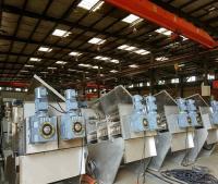 China Advanced Screw Press Sludge Dewatering Machine with Auto-Dosing and Shaftless Conveyor for sale