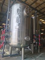 China SS304/SS316 Water Nozzle TPSF Automatic Backflush Quartz Sand Filter for Water Treatment for sale