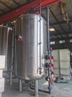 China SS304/SS316 Water Nozzle TPSF Automatic Backflush Quartz Sand Filter for Water Treatment for sale