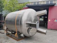 China SS304/SS316 Water Nozzle TPSF Automatic Backflush Quartz Sand Filter for Water Treatment for sale