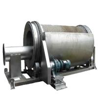 China Industrial Wastewater External Feed Water Drum Filter with Electric Auto Control PLC Siemens for sale