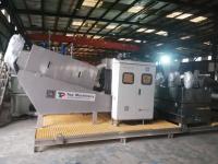 China 1.47kw Screw Press Sludge Dewatering Machine for Slaughtering Sewage Efficiently for sale