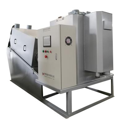 China Field Maintenance and Repair Service Stainless Steel Screw Press Sludge Dewatering Machine for sale