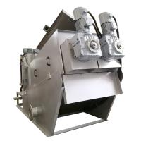 China Field Maintenance and Repair Service Stainless Steel Screw Press Sludge Dewatering Machine for sale