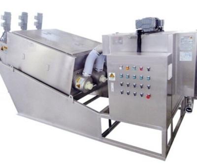 China Leather/Municipal Water and Industrial Waste Treatment Screw Press Dewatering Machine for sale