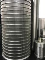 China Self Cleaning Rotary Drum Filter for Water Treatment 145L Volume 500L/Hour Productivity for sale