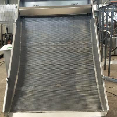 China Stainless Steel Wire Sieve Bend for Solid Liquid Separation of Industry Waste Water for sale