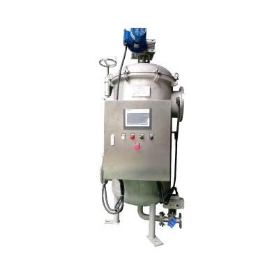 China 200 kg SUS304/316L Automatic Self Cleaning Filter for Industrial Wastewater Filtration for sale