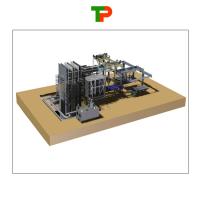 China High Pressure Short Cycle Hot Press for Wooden Board MDF Board Laminating and Efficiency for sale