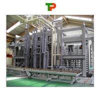 China 20-30tons Short Cycle Hot Press Laminating Line for Furniture Board for sale