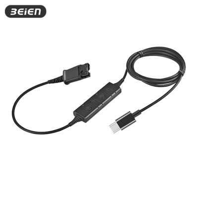 China QD Quick Disconnect Cable to Type-C Adapter for Portable Devices and Business Office for sale
