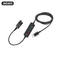 China Quick Disconnect QD To Type C Headset Cable With Inline Control For PC Tablet for sale