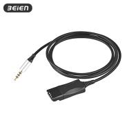 China BNQD Quick Disconnect To 3.5mm 4-Pole TRRS Headset Cable For Call Center for sale
