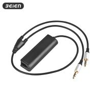 China RJ9 Headset To 3.5mm Dual PC Adapter Cable For Call Center for sale