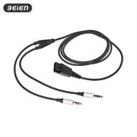 China Quick Disconnect(QD) Cable to 3.5mm Dual Plug for PC for sale