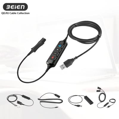 China All Quick Disconnect (QD)  & RJ Headset Cables for sale