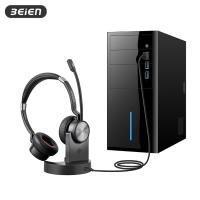 China BT408 Series ANC ENC Noise Cancelling Wireless Headset for PC Phone for sale