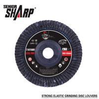 China 4 Inch Grit 40 60 80 Grit Flexible Zirconia Flap Disc for Stainless Steel for sale