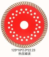 China Sintered Ultra Thin Turbo Diamond Saw Blade Ceramic Tile Cutting Wheel 4.5 Inch Tool Porcelain Cutter Disc for sale