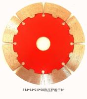 China Professional manufacturer eco star marble dragon gold 8 inch stone cutting dca diamond saw blades from china for sale
