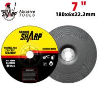 China 7 Inch 180X6/1.6X22.2mm  Polish Disc Grinding Wheel Abrasive Tool Manufacturing Machine for sale