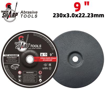China 230mm Metal Grinding Disc Abrasive Grinding Wheel Grinding Wheel Discs for sale