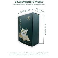China Golden Vision Eye Patches in a 30-Pouch Green Box for Wholesale for sale