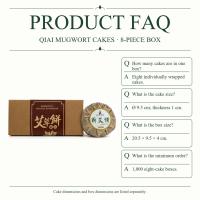 China Qiai Mugwort Cake Gift Box with Eight Individually Wrapped Cakes for sale