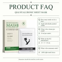 China Qiai Hyaluronic Moisturizing Sheet Mask 25ml x 8 Per Retail Box for sale