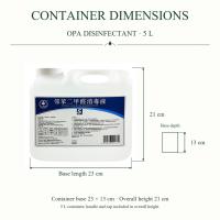 China 5L OPA Ortho Phthalaldehyde Disinfectant Solution Liquid For Endoscopes Devices for sale