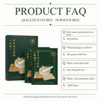 China Golden Vision Eye Patches in a 30-Pouch Green Box for Wholesale for sale