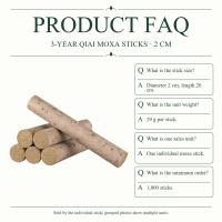 China Mugwort Moxa Stick 2cm x 20cm with 29g Unit Weight for Wholesale Supply for sale
