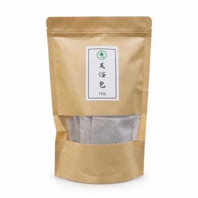 China Qiai Mugwort Foot Soak Pack with 15 Inner Sachets for Wholesale Supply for sale