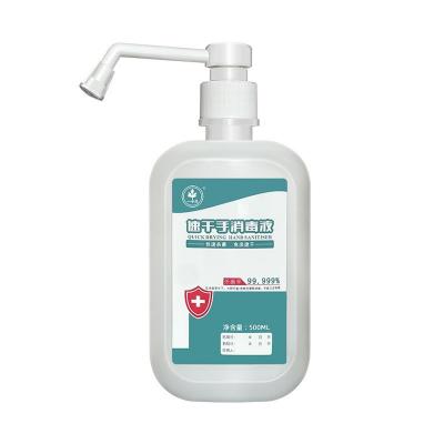 China Quick-Dry Hand Sanitizer 500ml with Ethanol and Hydrogen Peroxide for sale