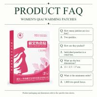 China Women's Qiai Warming Patches in a 2-Patch Box for Wholesale Supply for sale