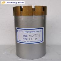 China NQ NW HW Imprenated Diamond Core Rock Drill Bits for Water Well Drilling and Geological Prospecting for sale