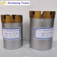 China NQ NW HW Imprenated Diamond Core Rock Drill Bits for Water Well Drilling and Geological Prospecting for sale